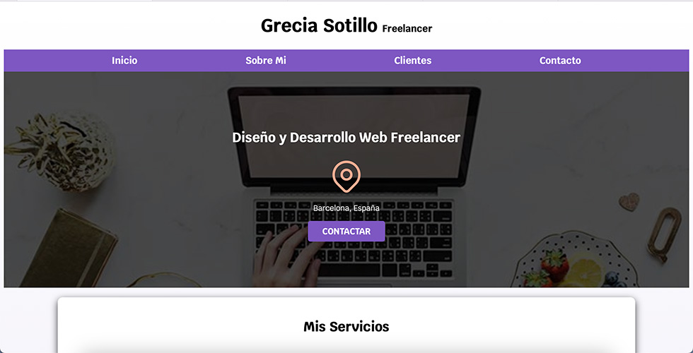 GitHub - Gre13/FreelancerGS: Web prueba freelancer, con formulario sin interaccion.