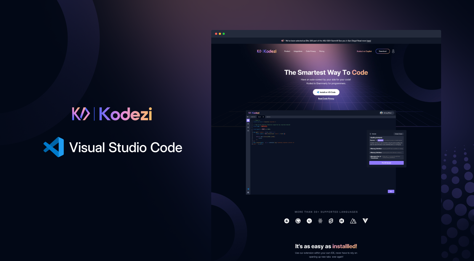 Github Kodezi Kodezi Extension Kodezi Is An Ai Dev Tool Platform Providing Tools To Maximize