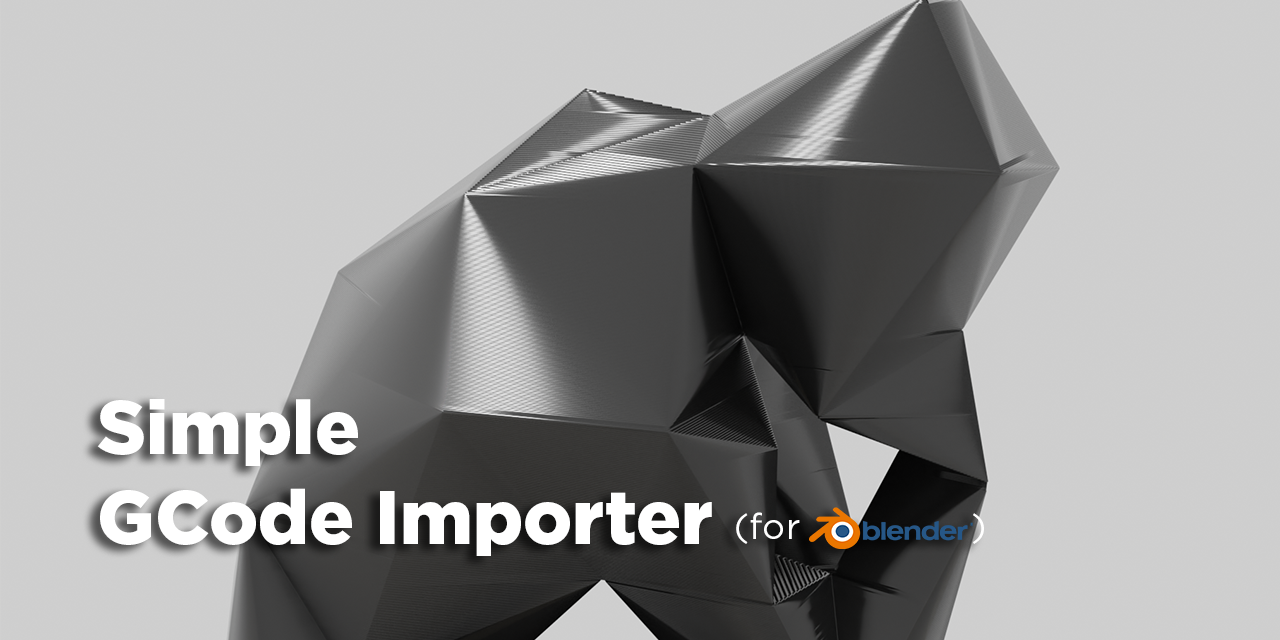 GitHub - kmnunley/Simple-GCode-Importer: Import GCode into Blender!
