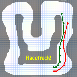 GitHub - madalenamakiesse/RaceTrackGame: Racetrack is a paper and ...