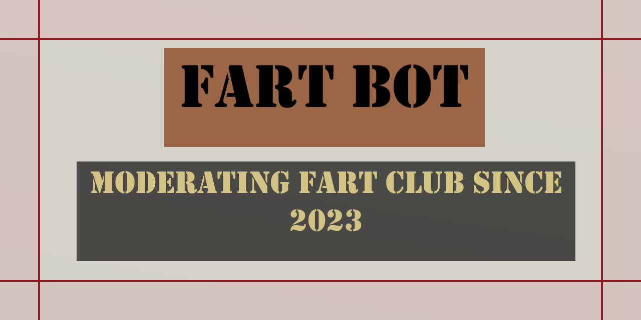 GitHub - AndersSpear/fartbot: a discord bot for fart club - keeps track ...