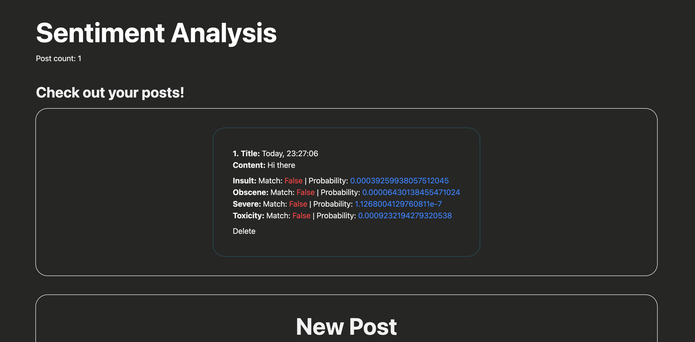 Github Ojassinghtext Toxicity Blog A Blog Built With Aws Amplify And Nextjs To Detect Text