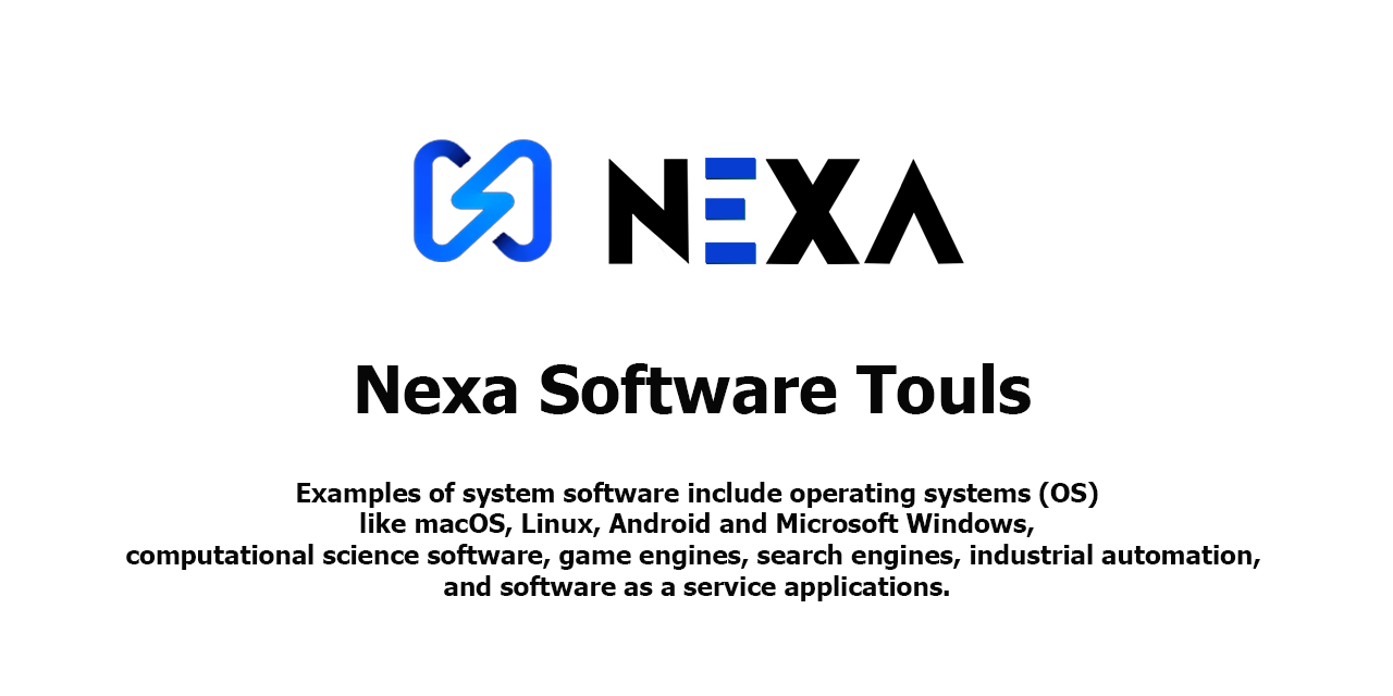 GitHub - NexaOS/NexaSoftware