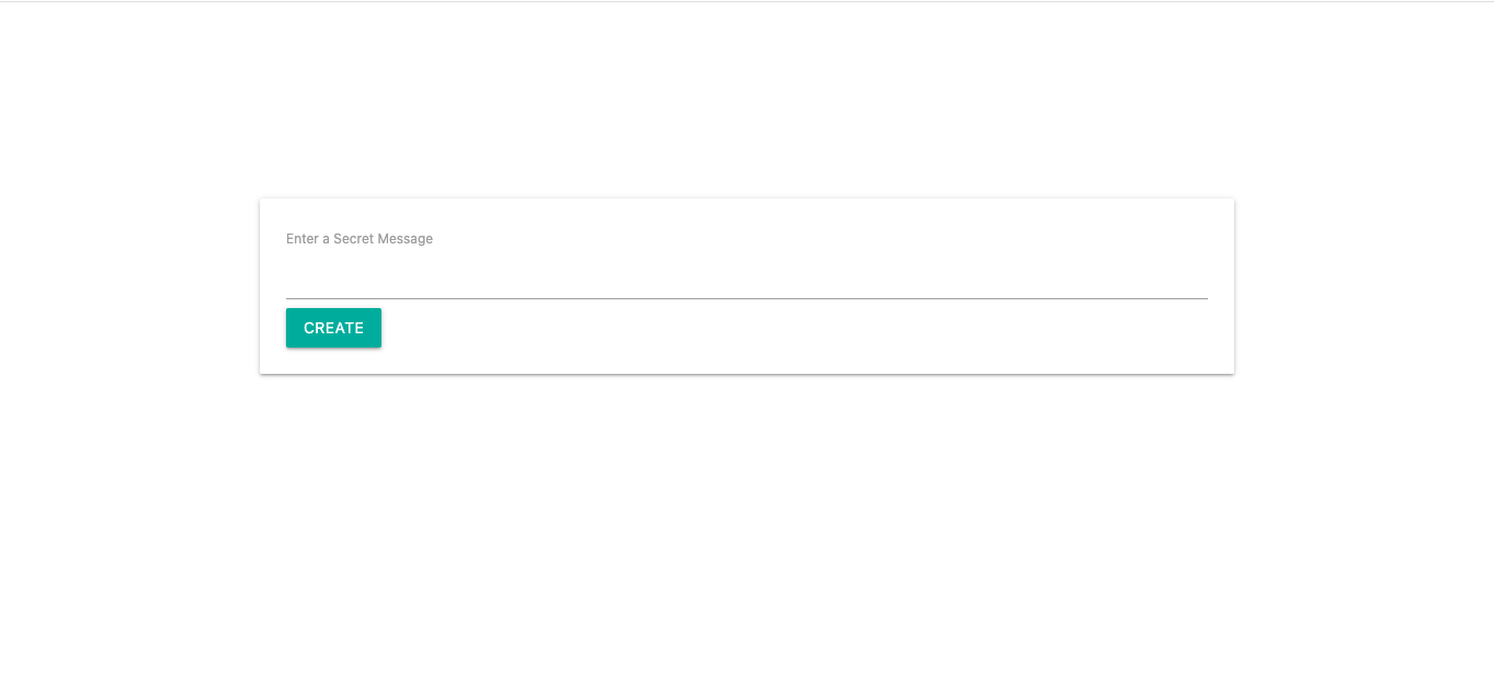 Github Kamari93 Secret Message App This Simple App Allows You To Create A Encrypted Message