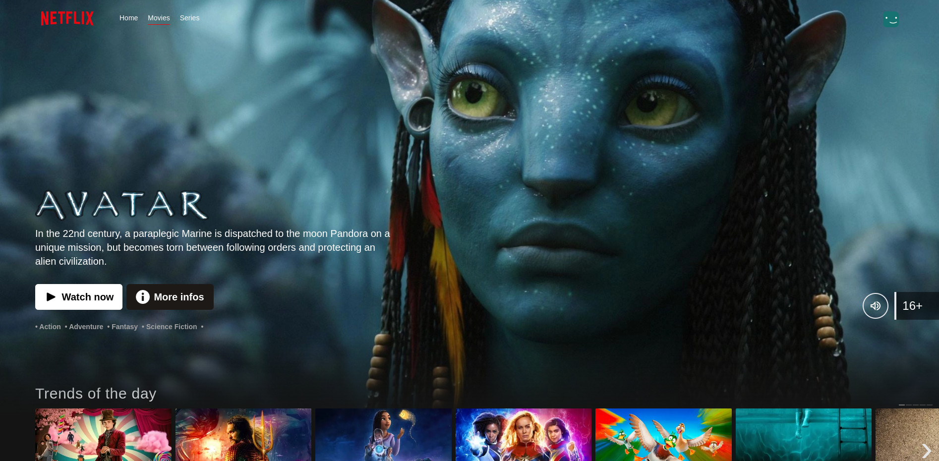 GitHub - rwmicro/netflix-clone: Clone of the Netflix website