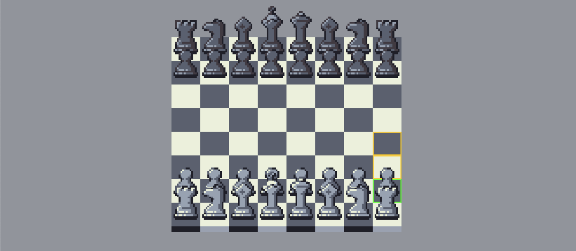 GitHub - BradHillier/Pixel-Chess: Pixel Chess is a two-player pass-and-play chess game. The game ...