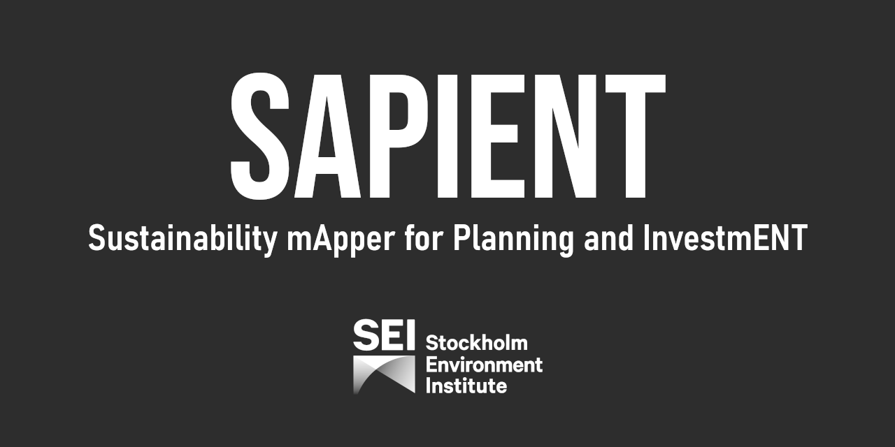 GitHub - SEI-LA-SDGs/SAPIENT: App for mapping projects to the SDGs and ...