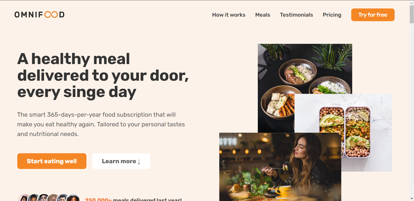 GitHub - thaciohelmer/omnifood-project