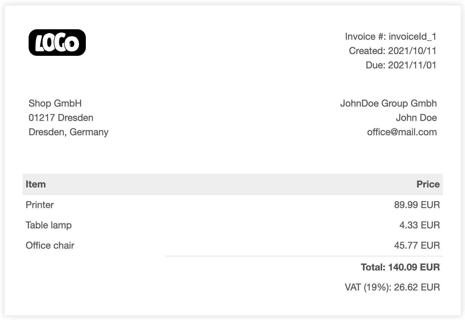 GitHub - Kapuchaster/Invoicer