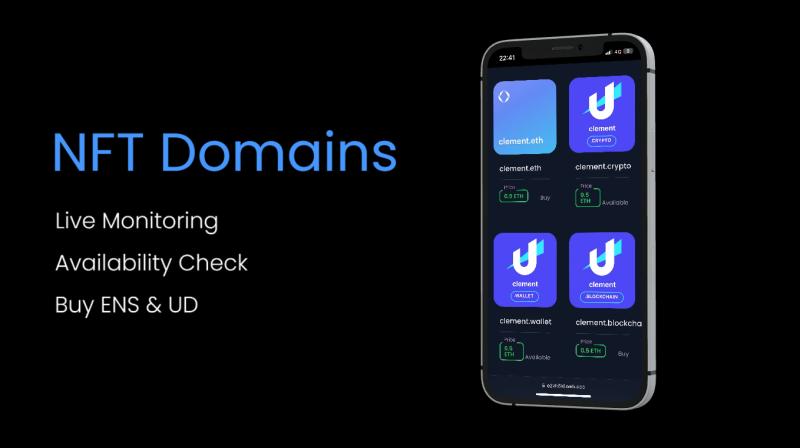 GitHub - clementroure/NFT-Domains-Aggregator: Blockchain Domain Names Aggregator - ENS and ...