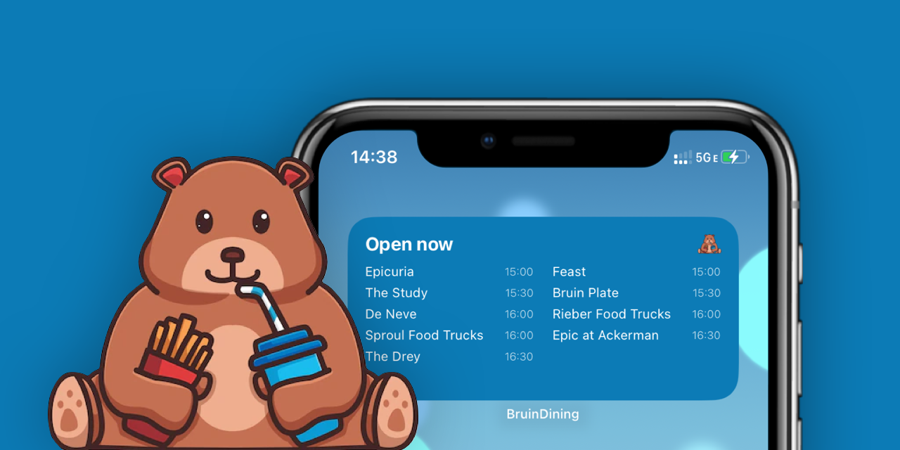 GitHub - MariusGen1/BruinDining: Easy dining for UCLA students