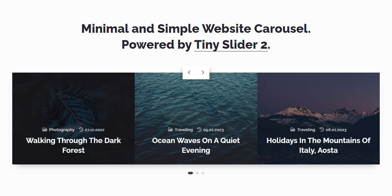 GitHub - alexey-trofimov/website-carousel-design-2: Minimal and Simple Website Carousel. Powered ...