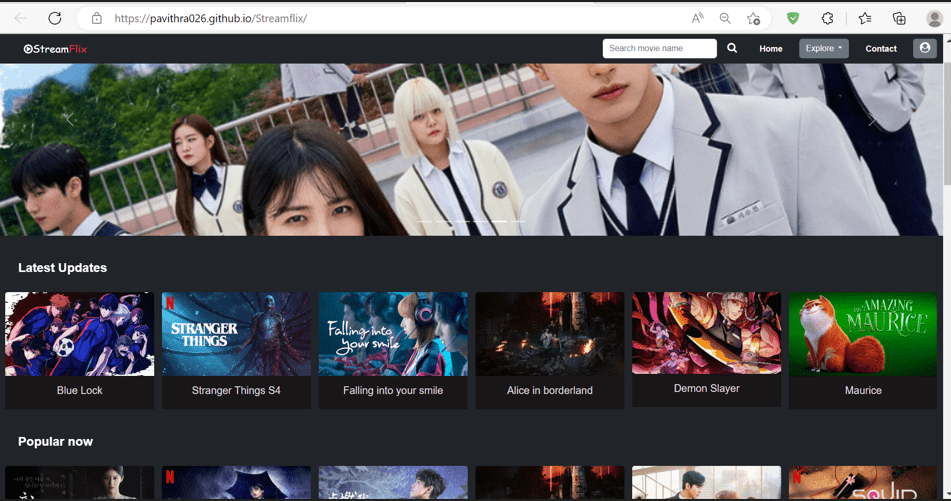 GitHub - pavithra026/Movies-App: This project involved the creation of ...