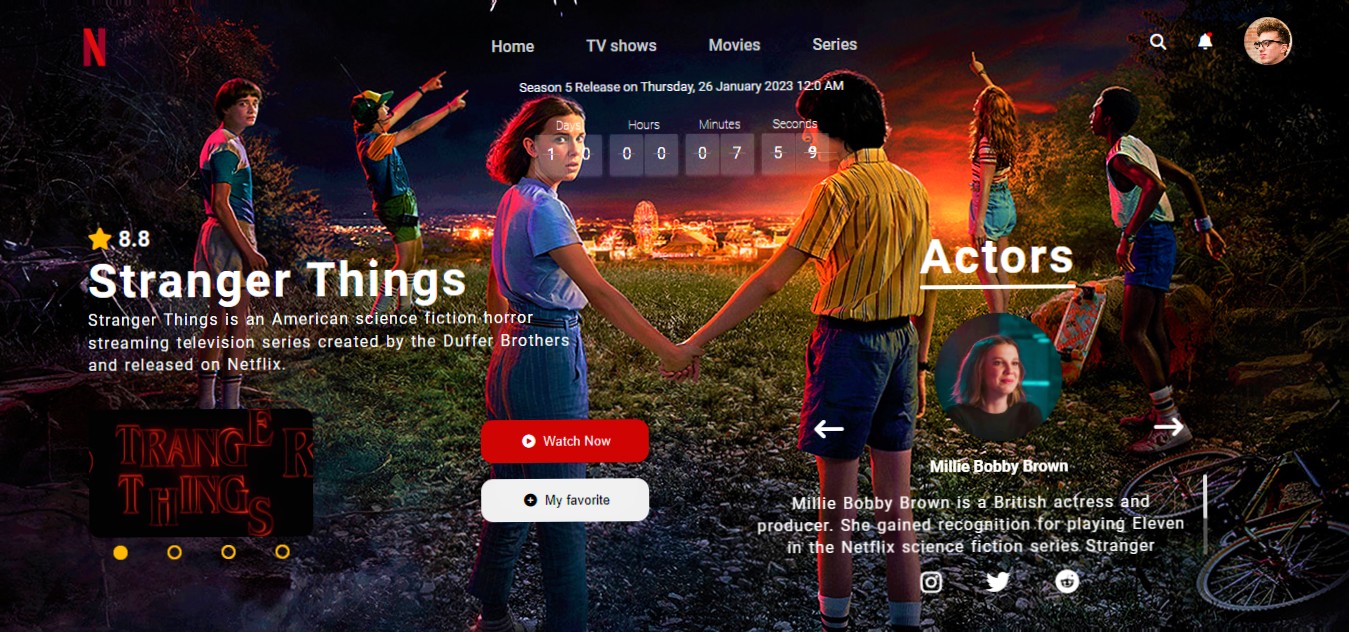 GitHub - induniljay/Stranger-Things-Landing-Page-HTML-CSS3-Java-Script: Simple UI design Idea ...