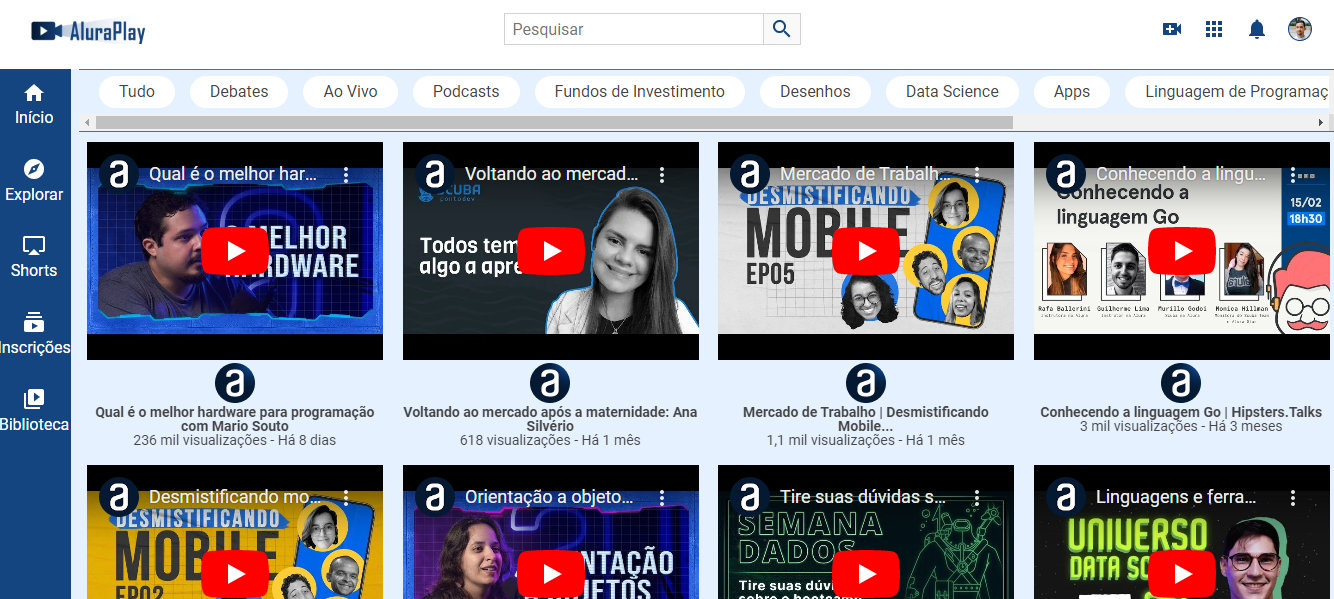 GitHub - IronHandCode/ALURAPLAY: Projeto concluído no curso de flexbox