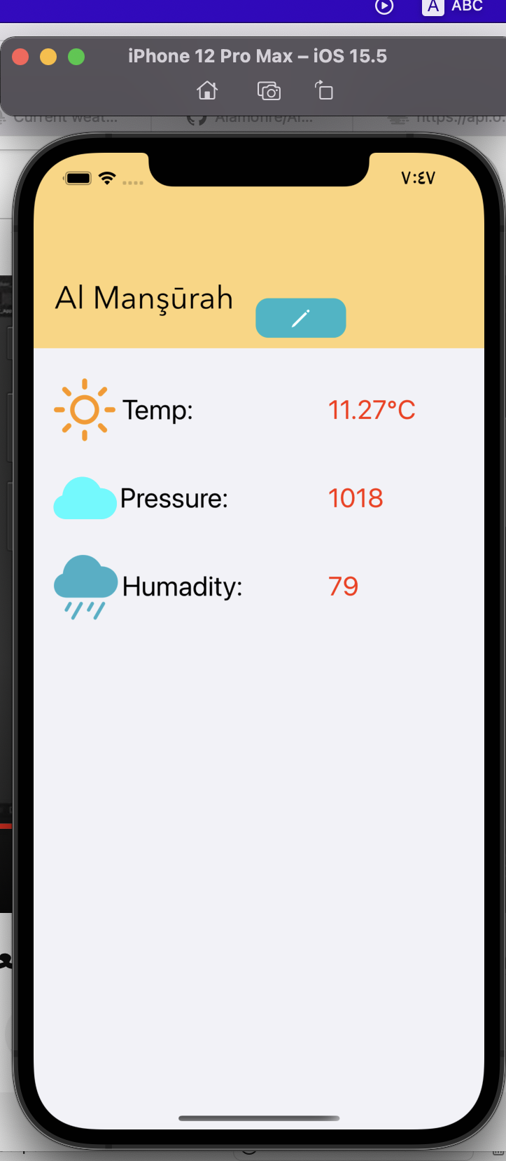 GitHub - ahmedmmrabiee/EgyptWeatherApp: An application that displays ...