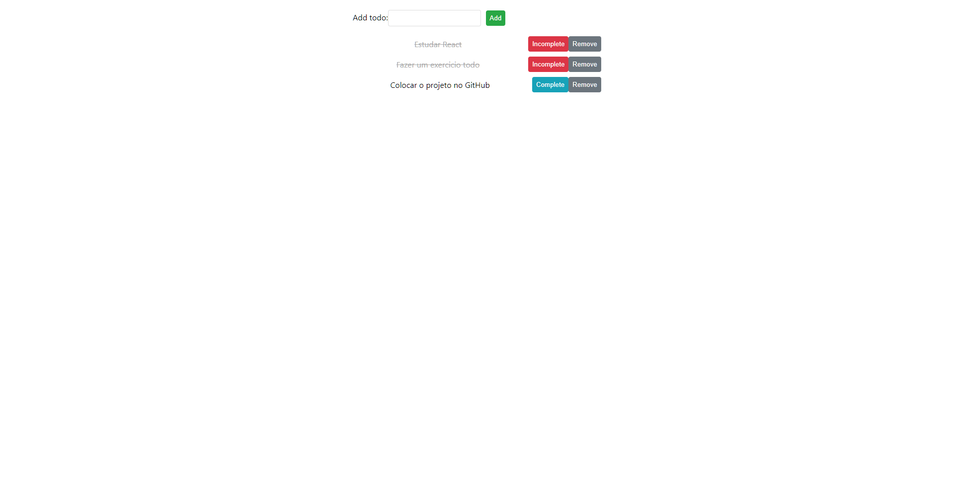 GitHub - samuelmassaneiro/todo-with-reactjs
