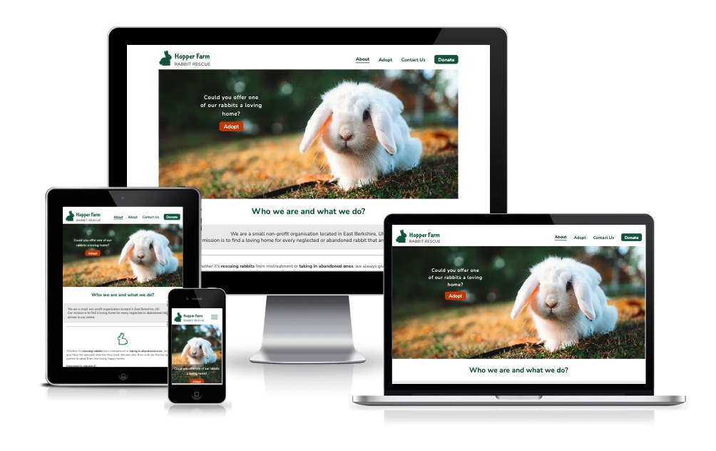 GitHub - szilvia-csernus/rabbit_rescue: Full Stack Progressive Web Application (PWA) created for ...