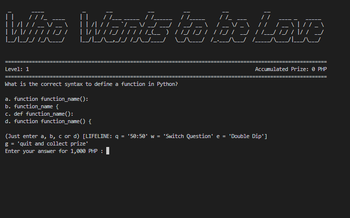 GitHub - ecodivilas/who-wants-to-be-love-quiz-game: "Become the ...