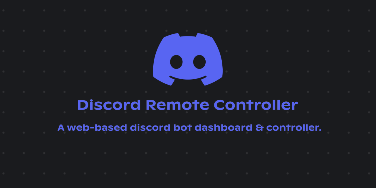 Github Omi036discord Controller A Discord Bot Remote Controller Using Websockets And React 