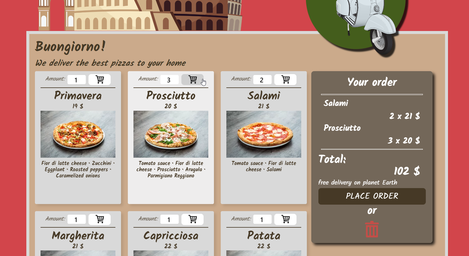 GitHub - d3meter/TEAMPROJ-REACT-pizza-order: Pizza ordering website with admin and order listing ...