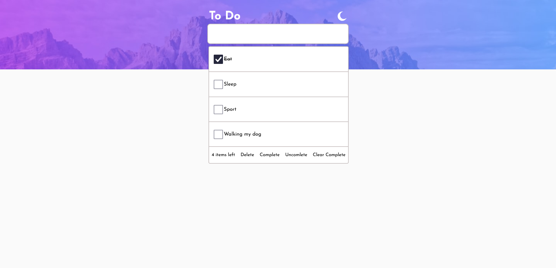 GitHub - roleigh1/To-do-app: I create a to do app.
