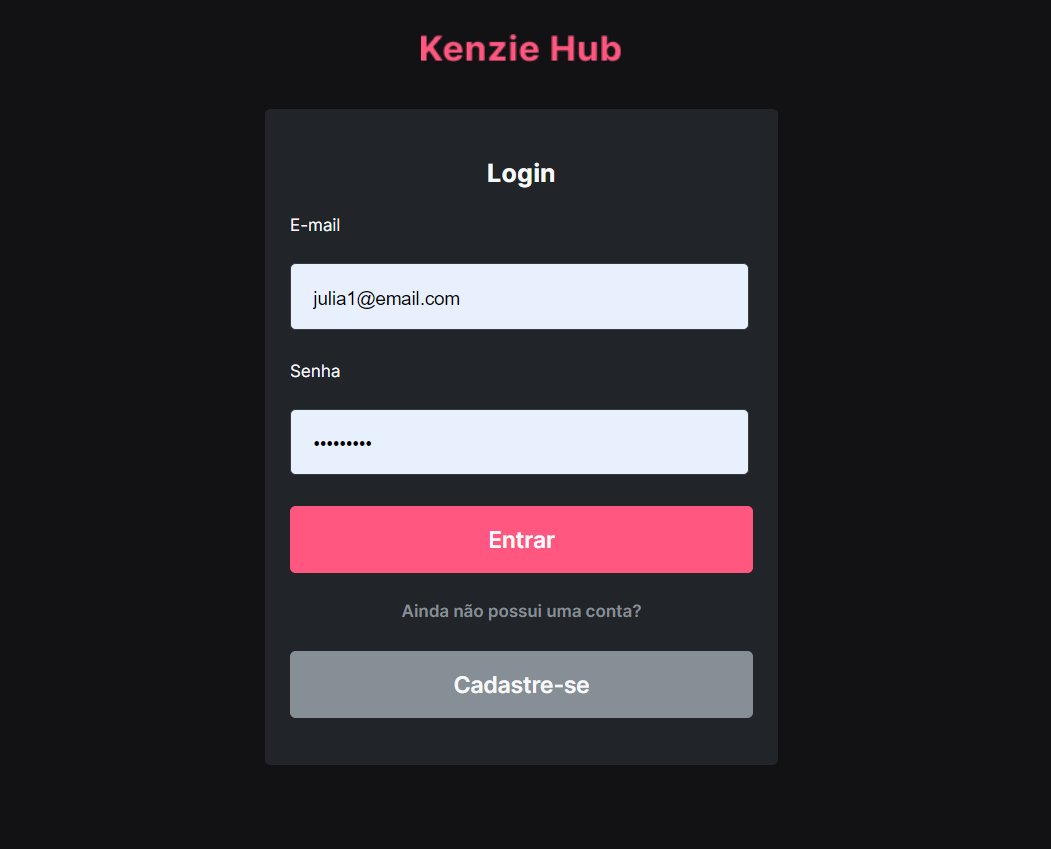 GitHub - Julia-Teixeira/Kenzie-hub