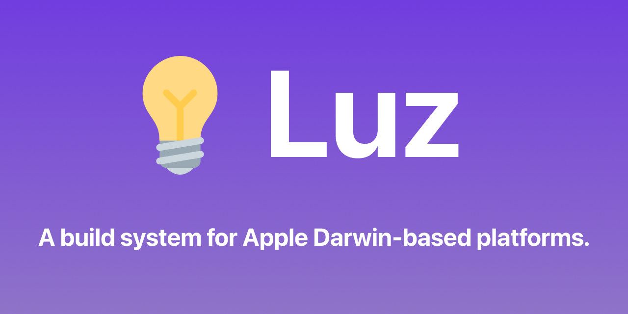 Github Luzprojectluz Build System Targeting Apple Darwin Based Operating Systems