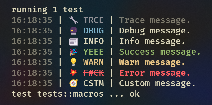 GitHub - rafaelrcamargo/logi: A less boring logger - Modern, cool and nice looking logger for ...