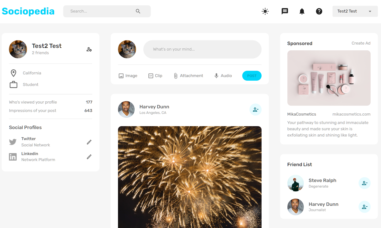 GitHub - Underwerse/soc: Social media app with basic functionality