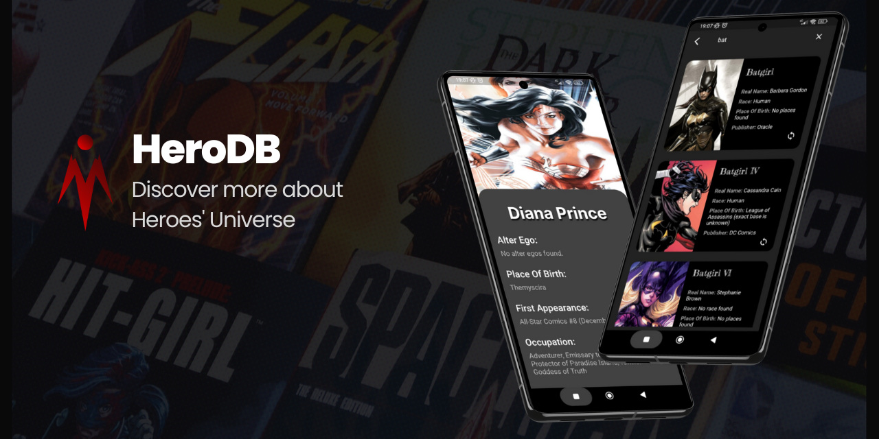 GitHub - Emanuel-DSC/HeroDB: A Futter app to study API. It shows information about some heroes.