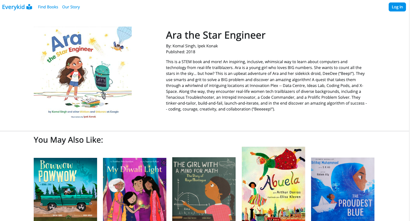 GitHub - btarnow/Everykid: Discover children’s books with diverse ...