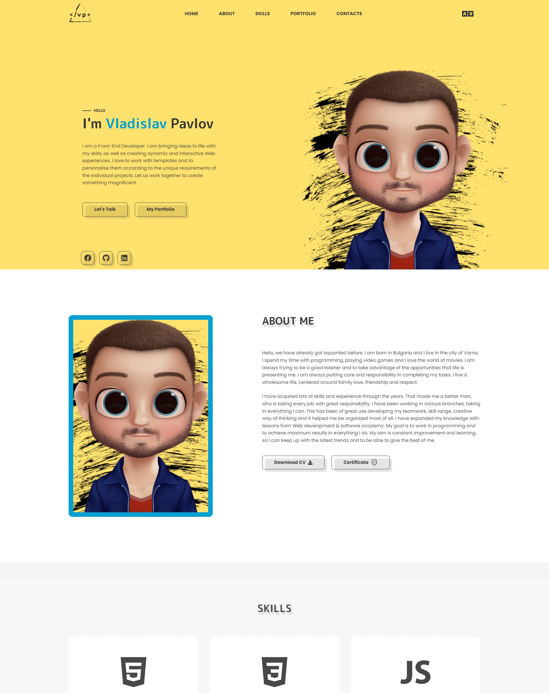 GitHub - visionNew/Vladislav-Pavlov-Portfolio