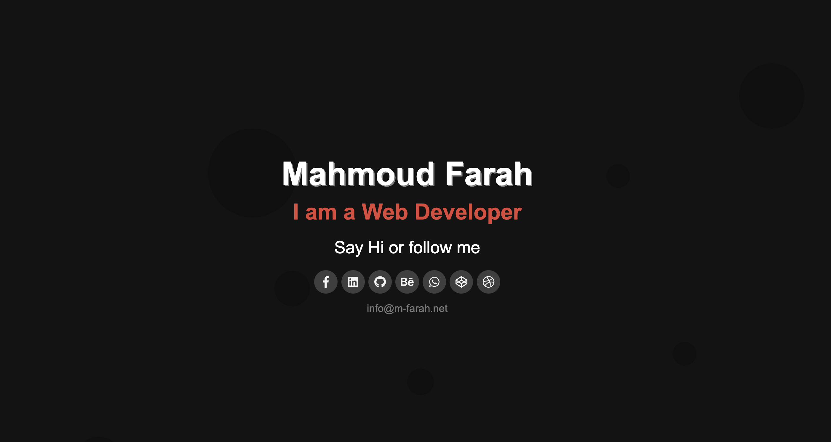 GitHub - m-farah/m-farah