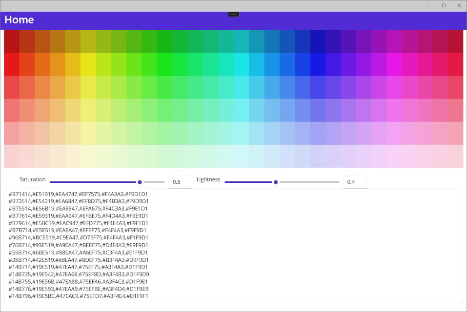 GitHub - manuelesvi/ColorGeneration: A color palette generator.