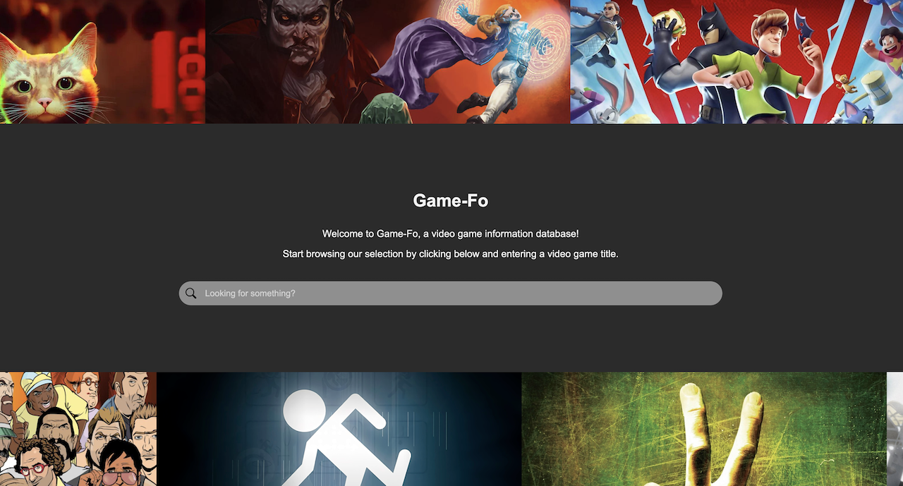 GitHub - agviray/gamefo-website: A React app used for searching and retrieving info about video ...