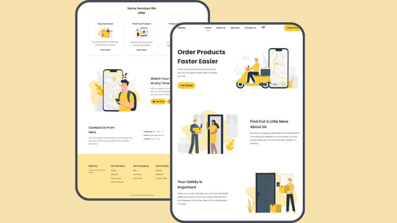GitHub - Ahmedragab24/Responsive-Website-Delivery