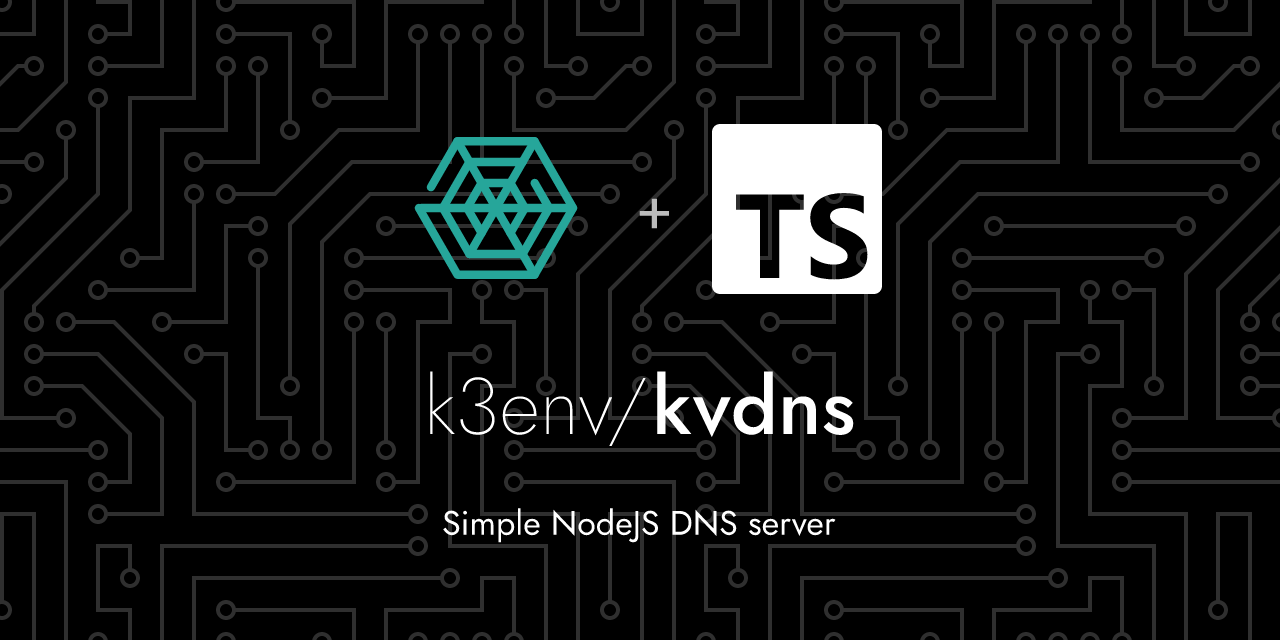 GitHub - k3env/kvdns