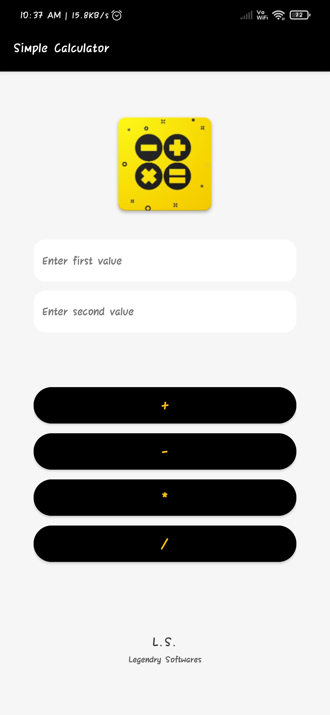 GitHub - anil-s-yadav/Basic-Calulator GitHub - anil-s-yadav/Basic-Calulator