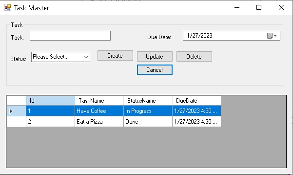 GitHub - GNerantzis/TaskMaster: Simple software for keeping track of ...