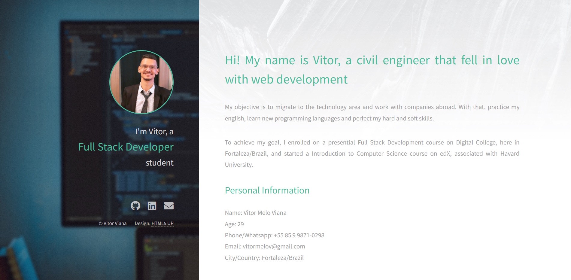 Github Vitormelov Vitormelov Github Io My Portfolio