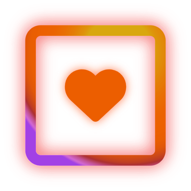 Overlay Instagram Hearts