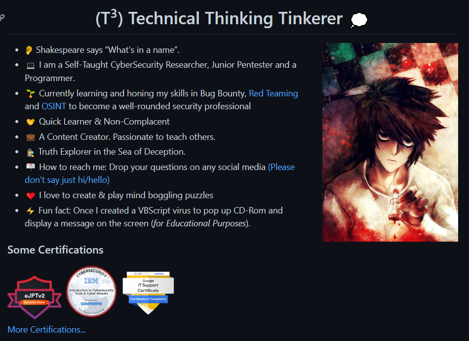 Github Pakcyberbot Pakcyberbot My Profile