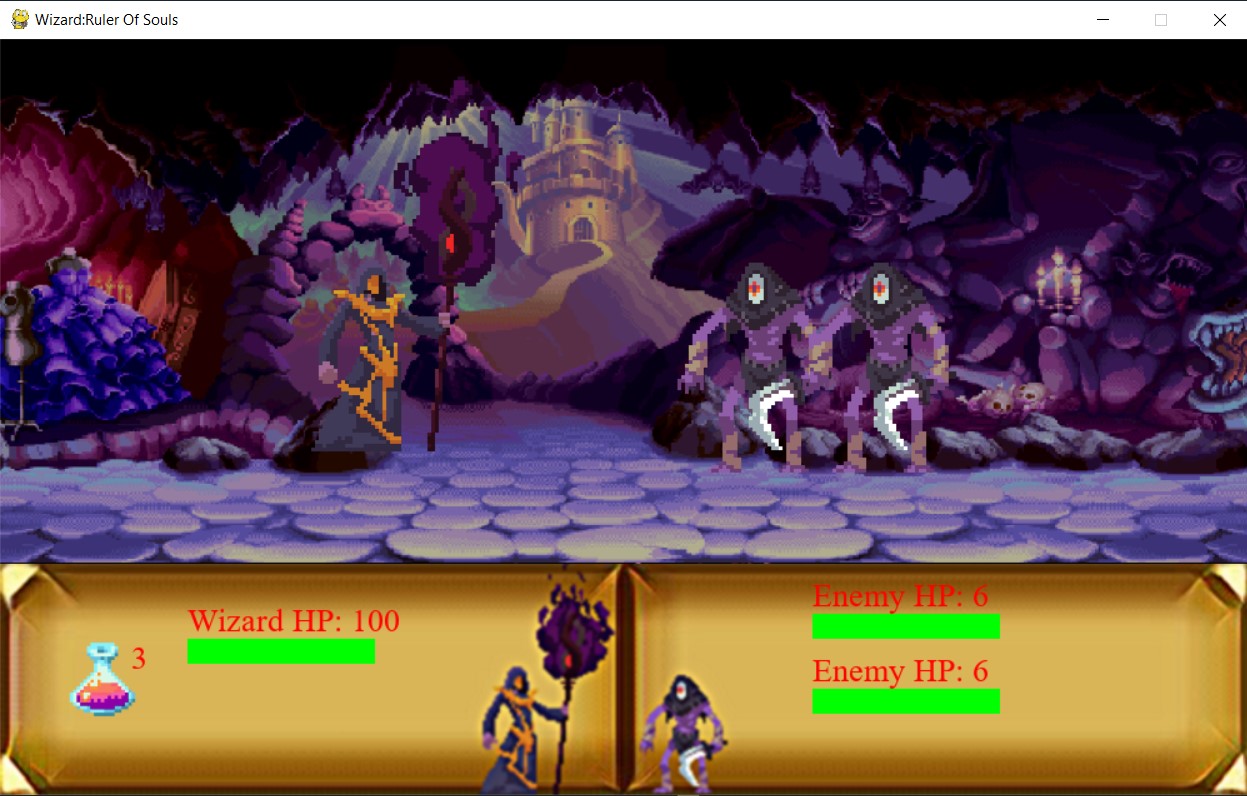 GitHub - Vats2921/Wizard-The-ruler-of-souls: Our game is solely coded in python and would be ...
