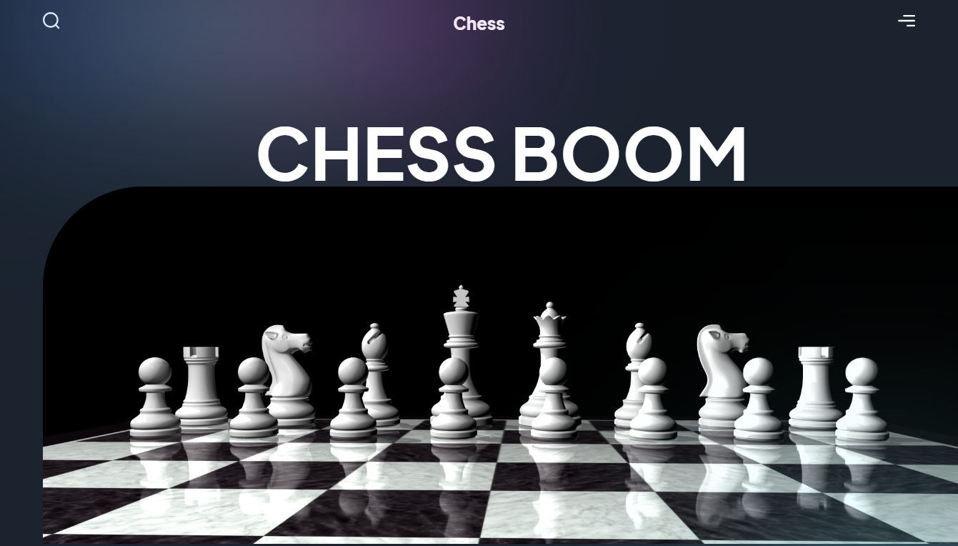 GitHub - Danieldotcomcoder/chess-boom: Chess is going through a huge time, more and more people ...