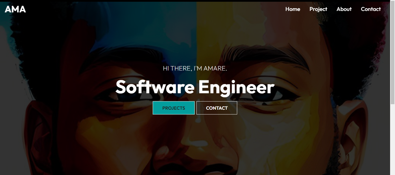 GitHub - amex2/ama_portfolio: Personal Portfolio using React Js