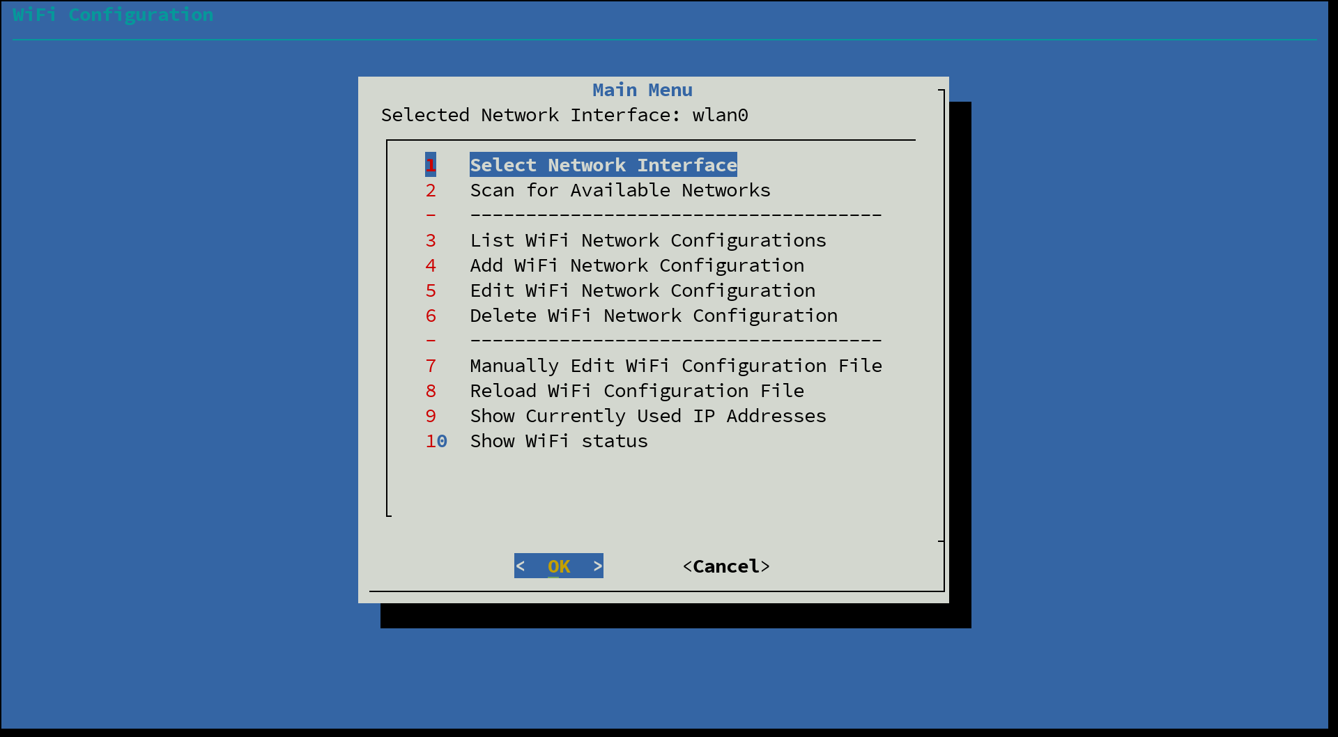 Github Dennisschulmeisterwifi Config Tui For Simple Wifi Configuration Based On Wpasupplicant