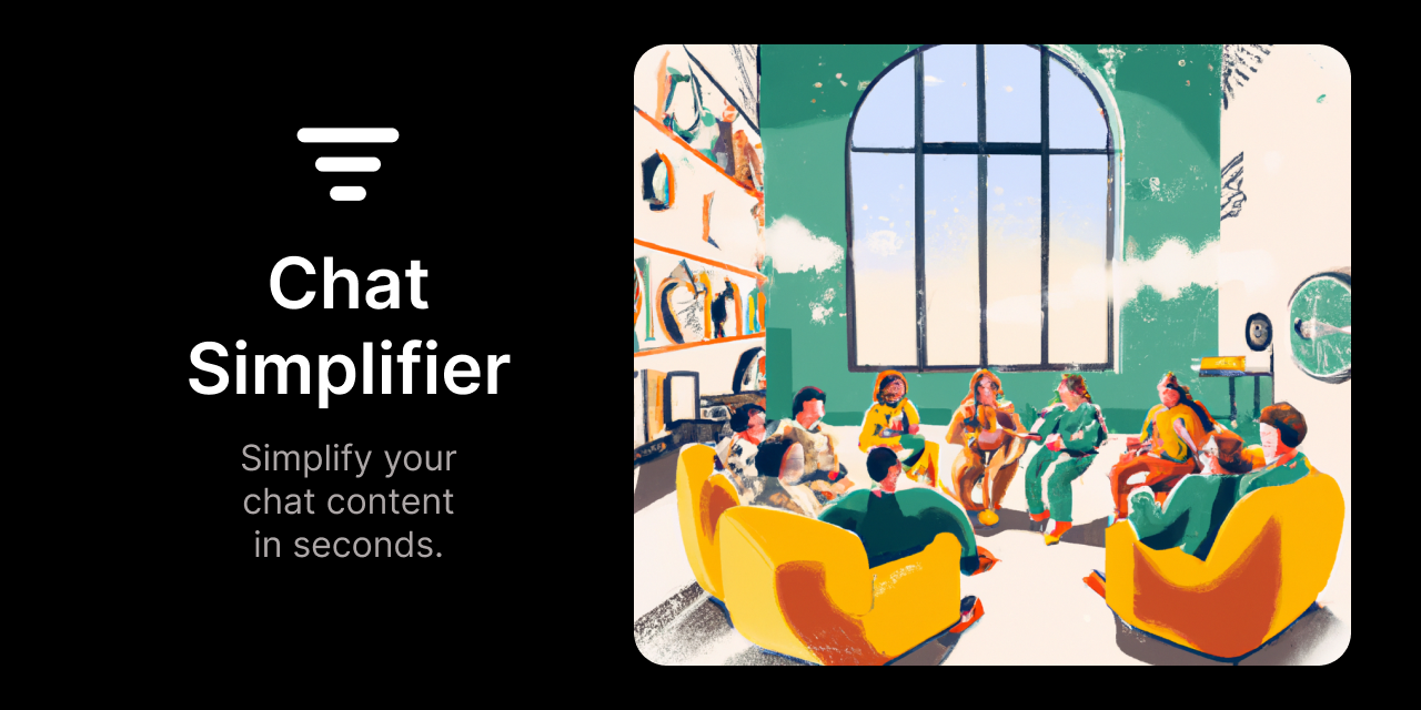 GitHub - zhengbangbo/chat-simplifier: Simplify your chat content in ...