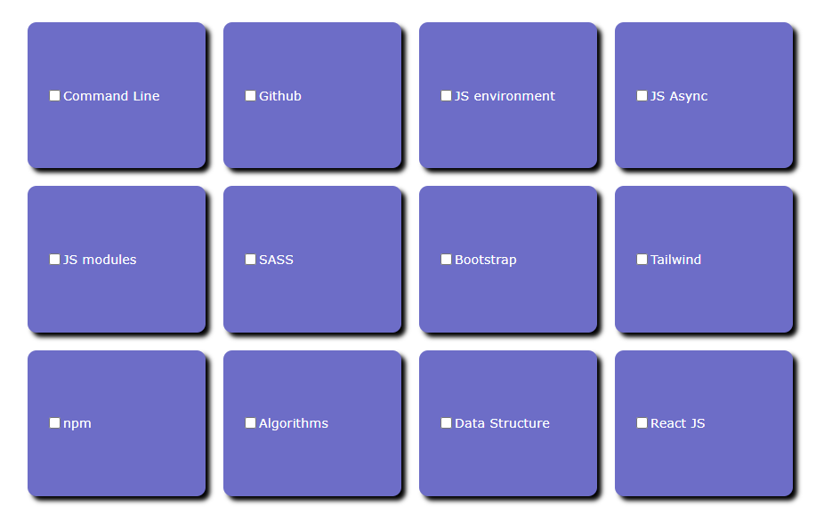 GitHub AnasElkalla simple checklist Progress Checklist For Studying