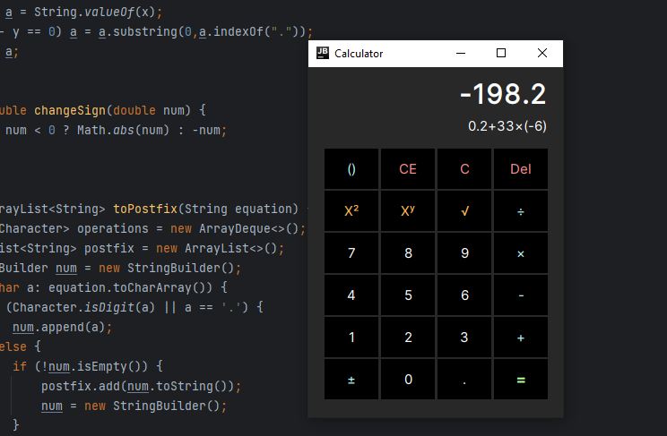 GitHub - kamila226/Calculator: Desktop calculator on JAVA